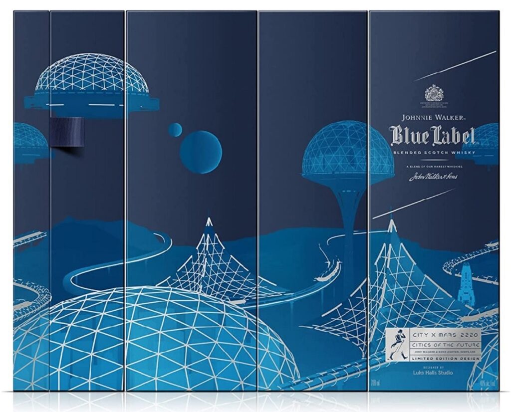 Johnnie Walker Blue Label City X Mars Limited Edition Wine Online